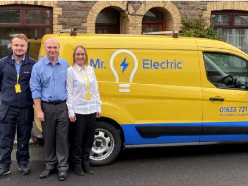 Mr.Electric opens its first franchise in Wales