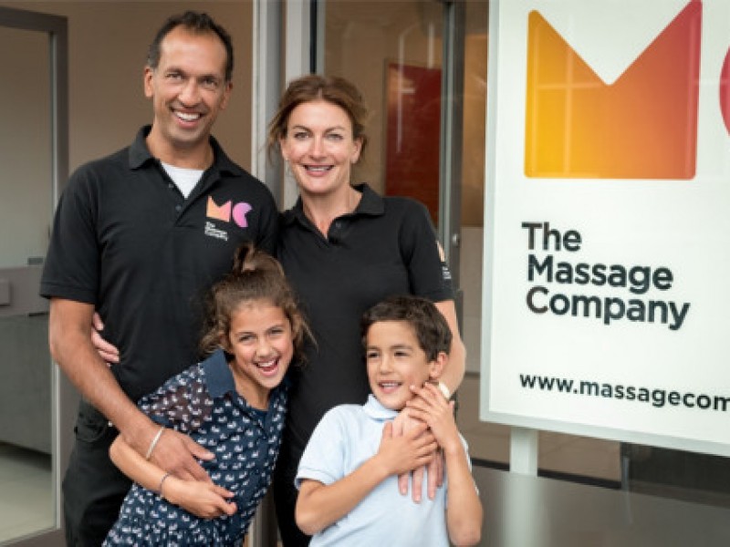 Award winning company, The Massage Company, opens its first...